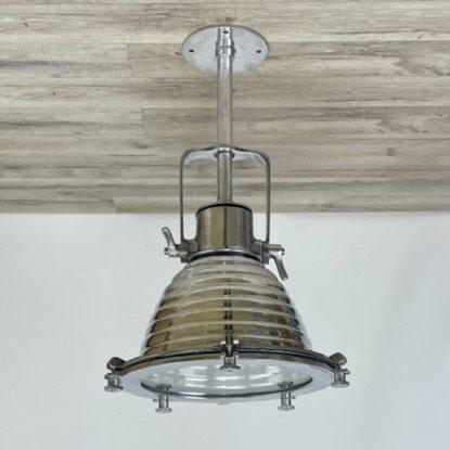 Aluminum Nautical Pendant Light | Chairish