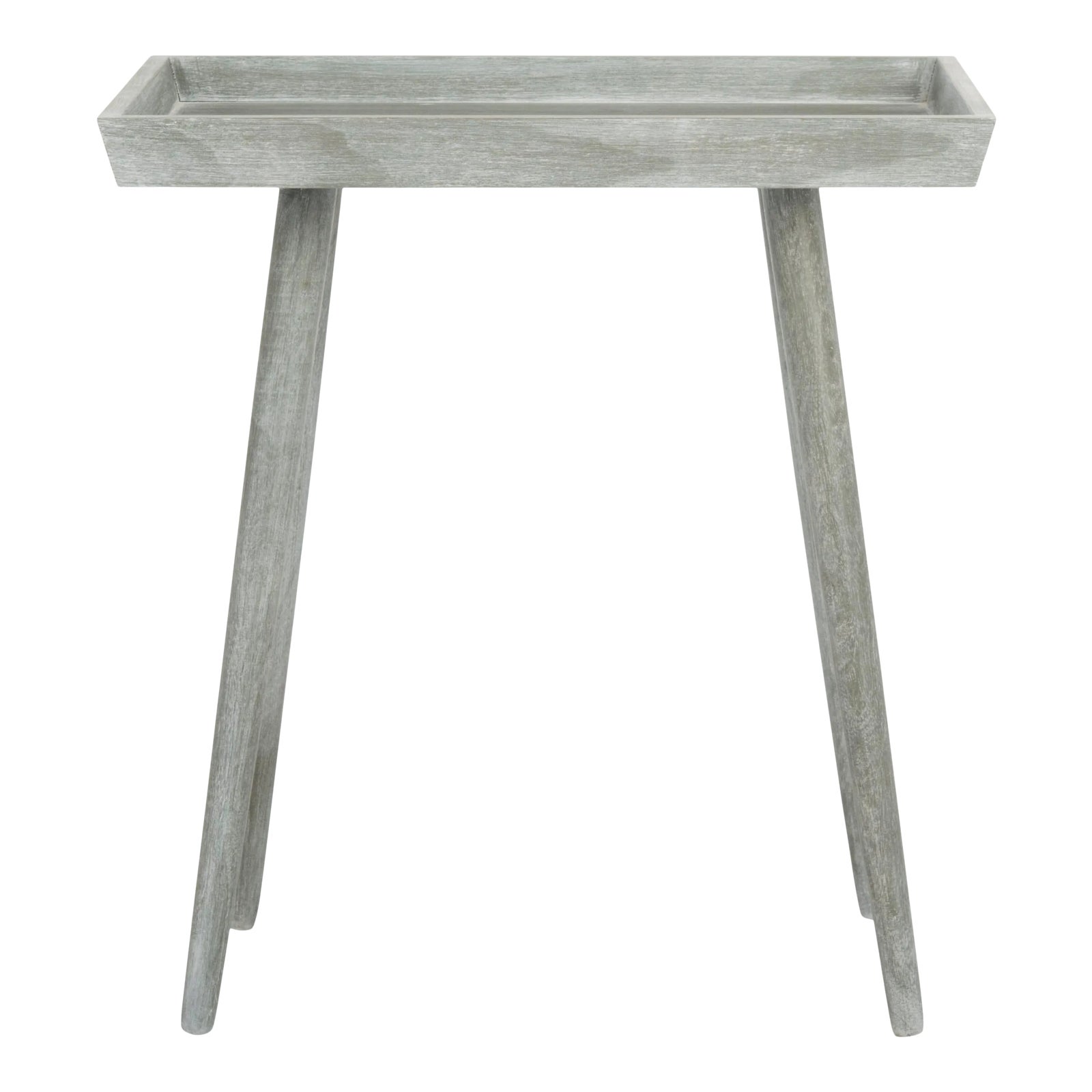 Tray Accent Table in Slate Grey | Chairish
