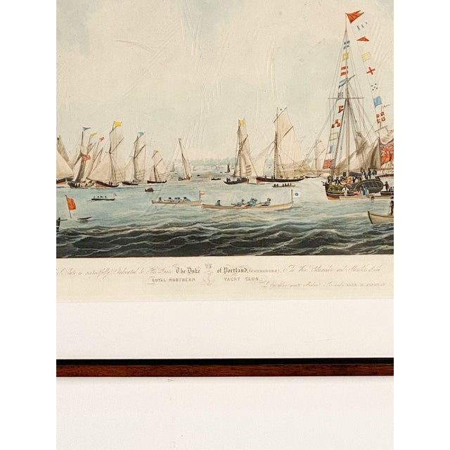 Vintage Hand-Colored Nautical Engraving, Circa 1920 | Chairish