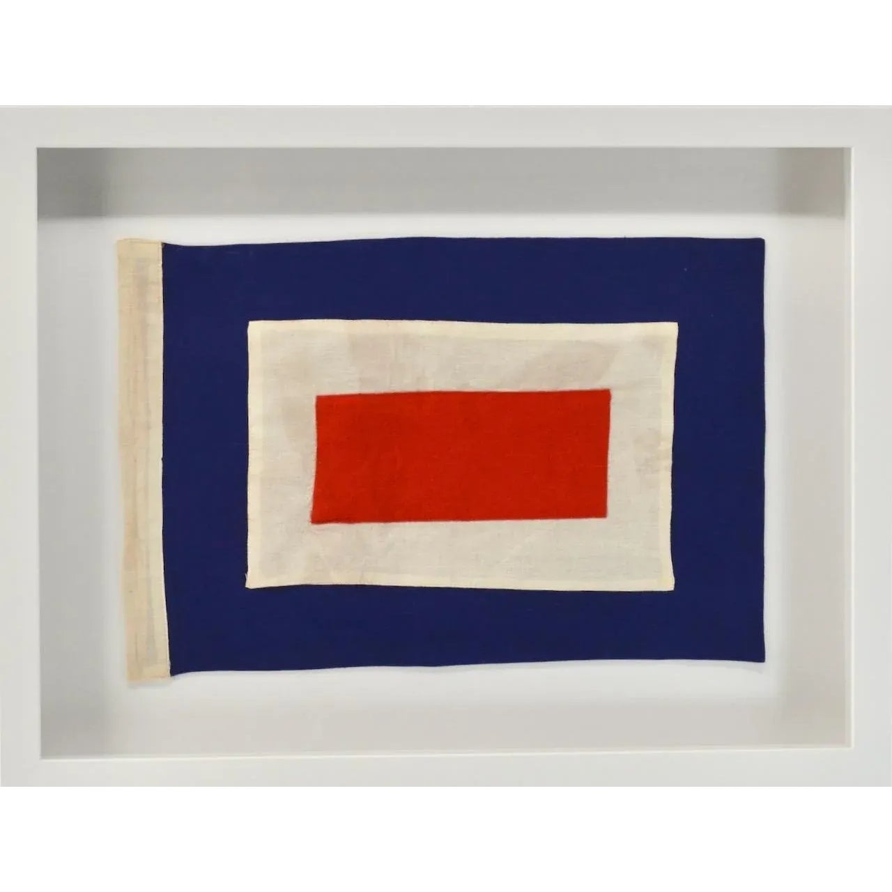 Coastal Wall Decor Letter "W" Framed Wall Art | Chairish