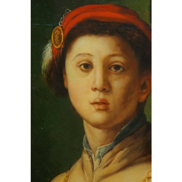 Portrait of Halberdier Cosimo De Medici Soldier Oil Painting After ...