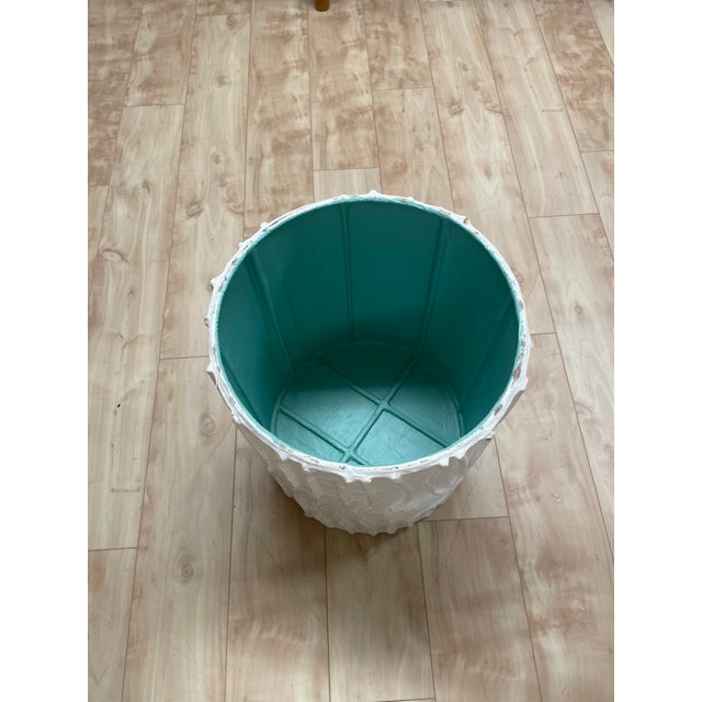 Modern Paper Machete Tree Trunk Form Side End Table | Chairish