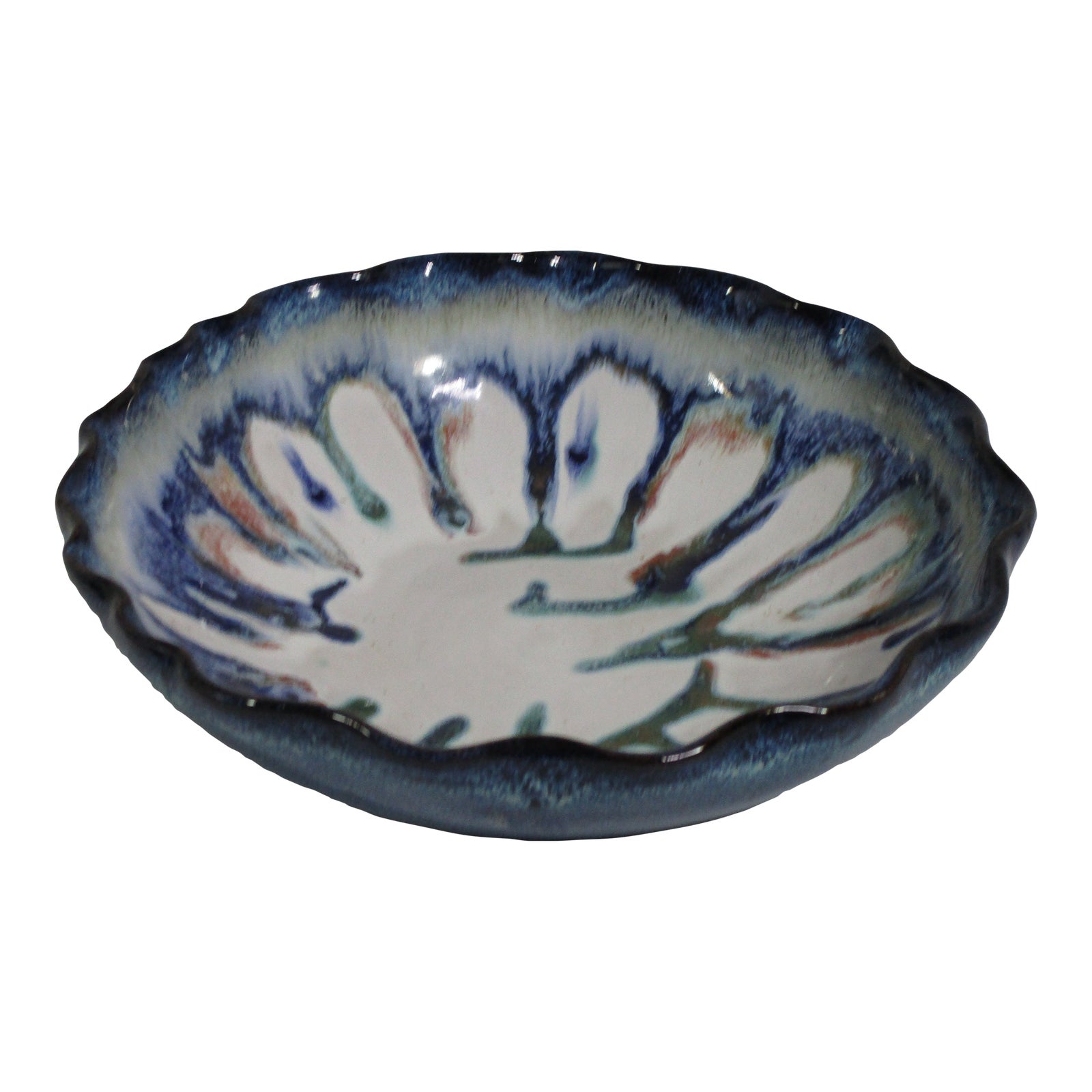 Vintage Studio Pottery Hand Crafted Bowl | Chairish
