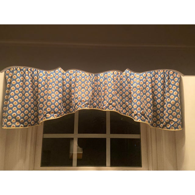 Early 21st Century French Country Pierre Deux Fabric Custom Window ...
