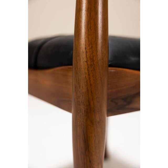 Chairs Model 620 in Walnut by Silvio Coppola for Bernini, Italy, 1964 ...