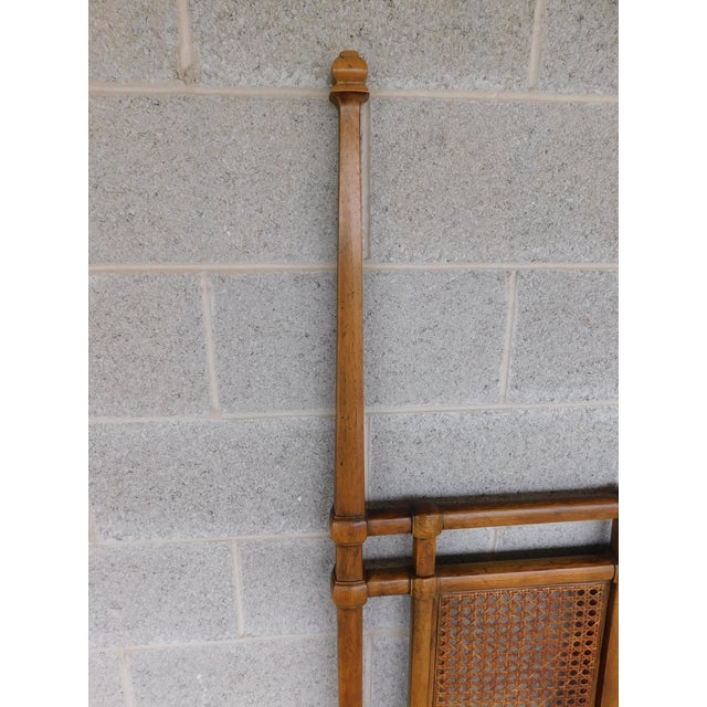 Drexel Heritage Accolade Campaign Style Queen Size Headboard | Chairish