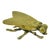Mid 20th Century Solid Brass Fly Bug Ashtray With Match Stricker | Chairish