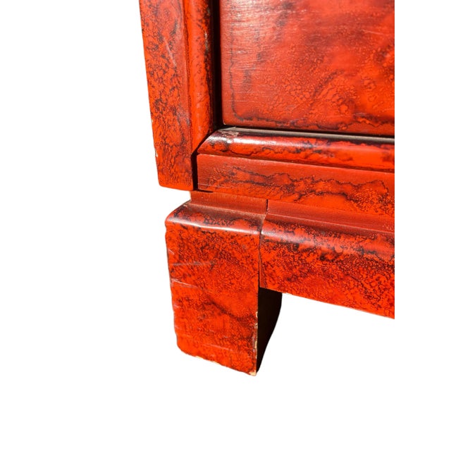 1980s Vintage Faux Tortoise Shell Chest | Chairish