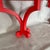 Chinese Red Chinoiserie Scalloped Wall Brackets - A Pair | Chairish