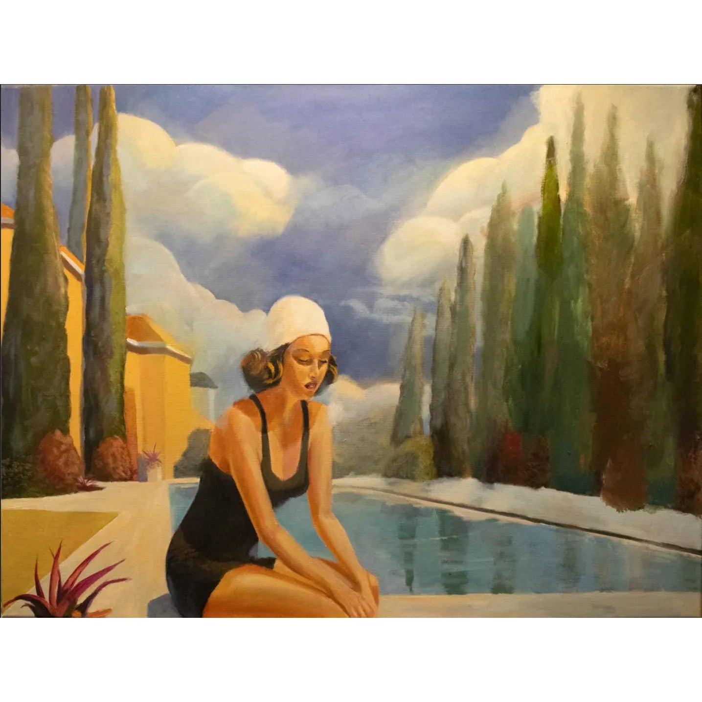 Promises, Oil Painting by Paul Scaturro | Chairish