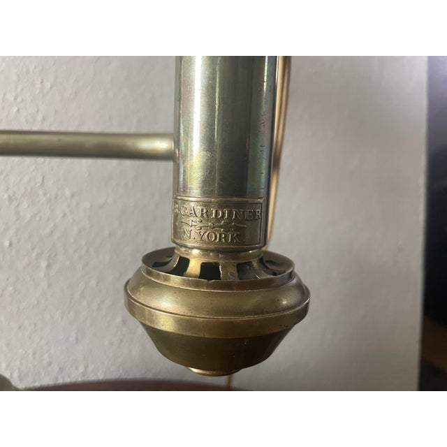 Early 19th Century Argand Lamp, Electrified | Chairish