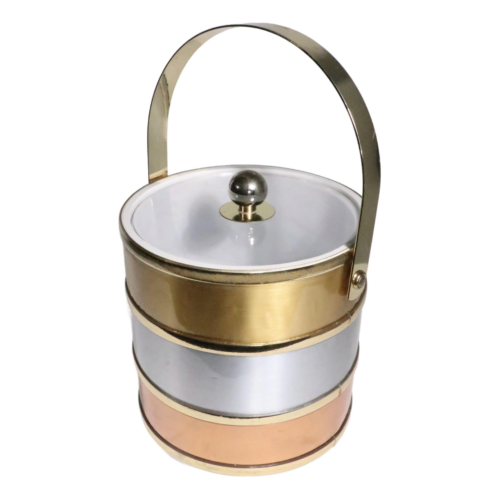 Mod Mid Century Ice Bucket by Drulane Towle C. 1970's | Chairish