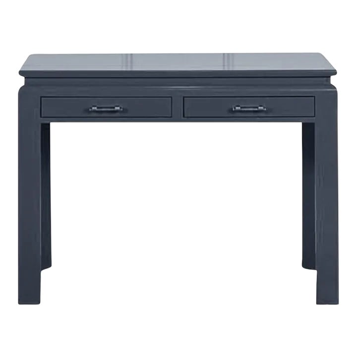 Modern Ming Writing Desk Custom Built and Lacquered Hale Navy Gloss ...