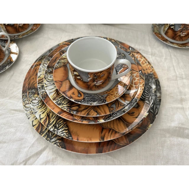 Safari Dinnerware Set- 43 Pieces | Chairish