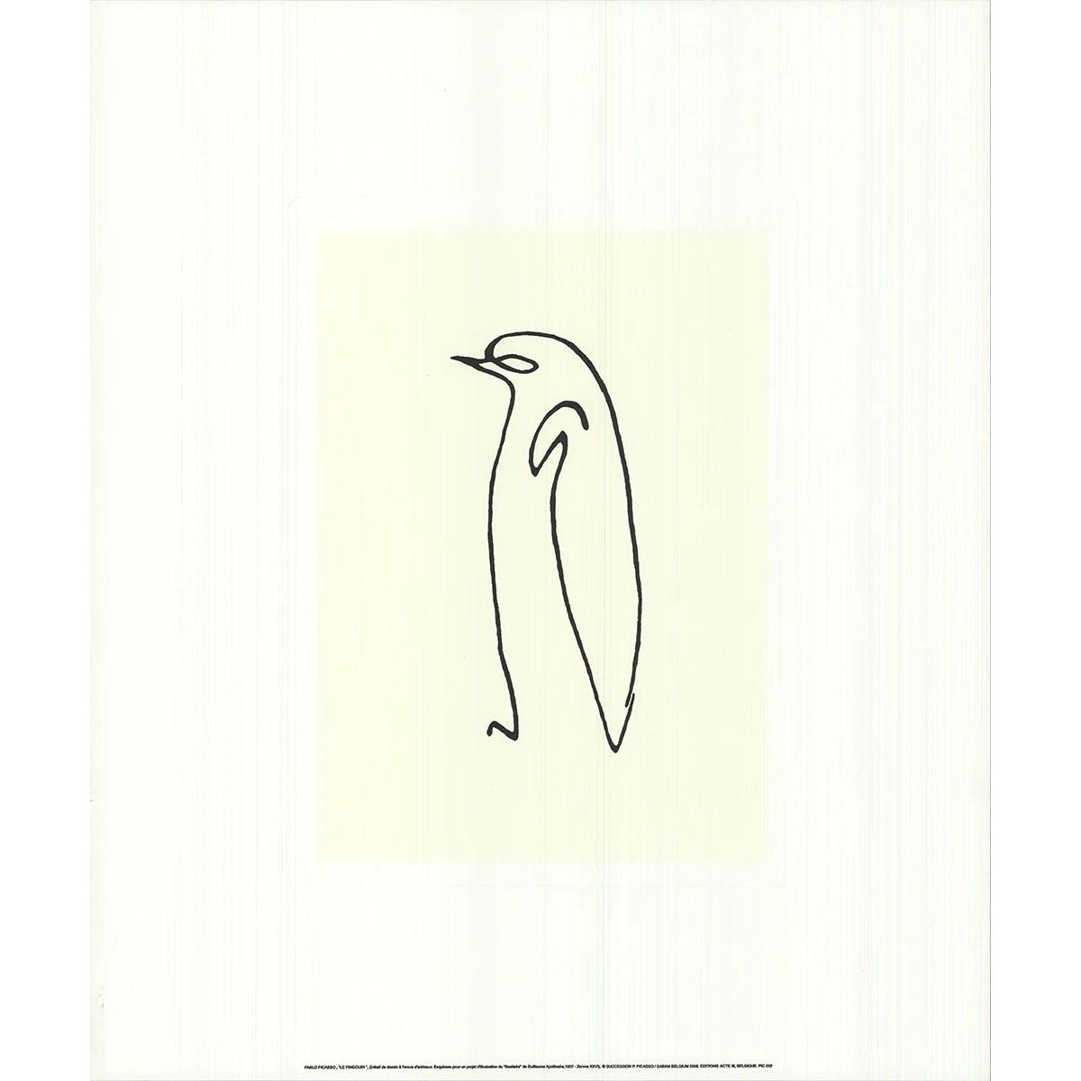 2006 Pablo Picasso the Penguin Lithograph | Chairish