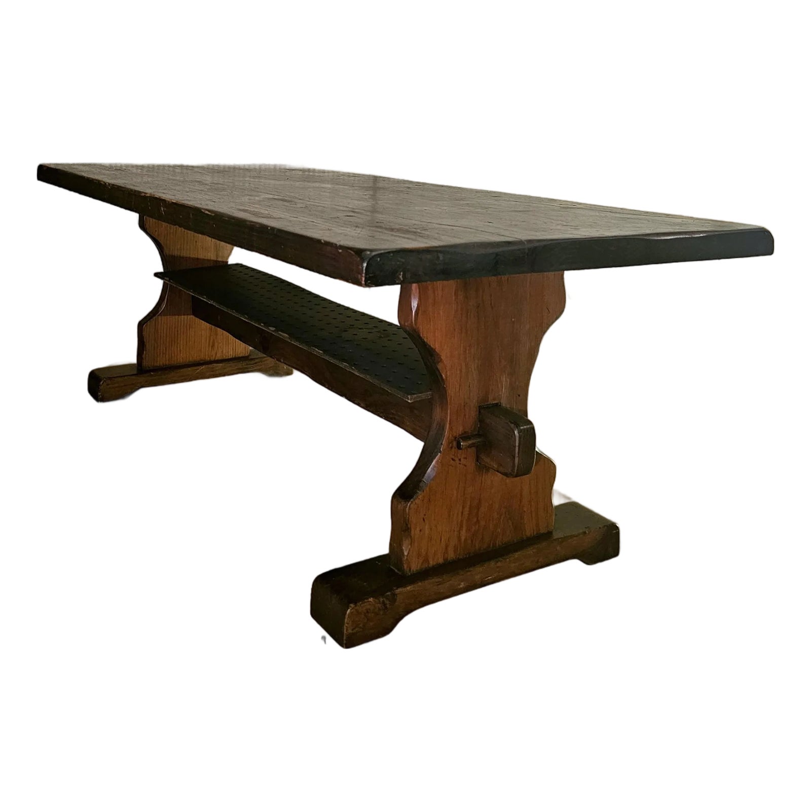 Rustic Farmhouse Chic Reclaimed Mission Antique Solid Oak Rustic ...