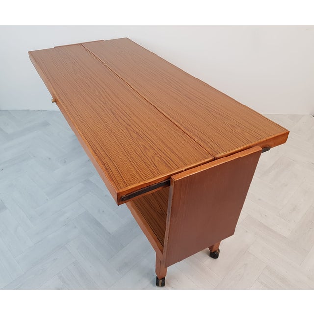 Mid-Century Danish Teak Metamorphic Coffee Table, 1970s | Chairish