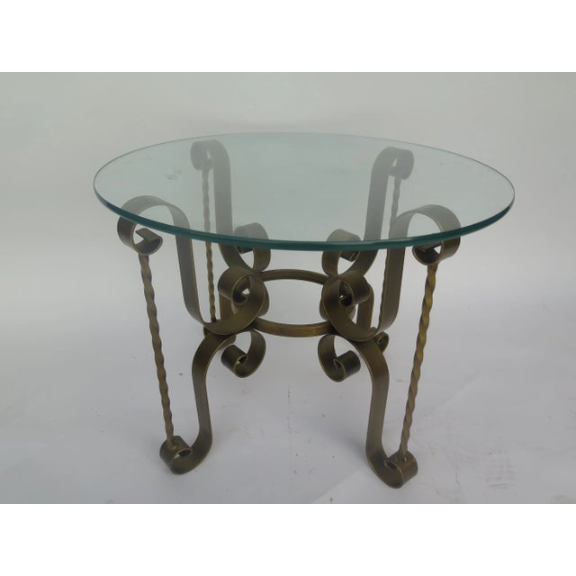 1960s Italian Scroll Side Table | Chairish