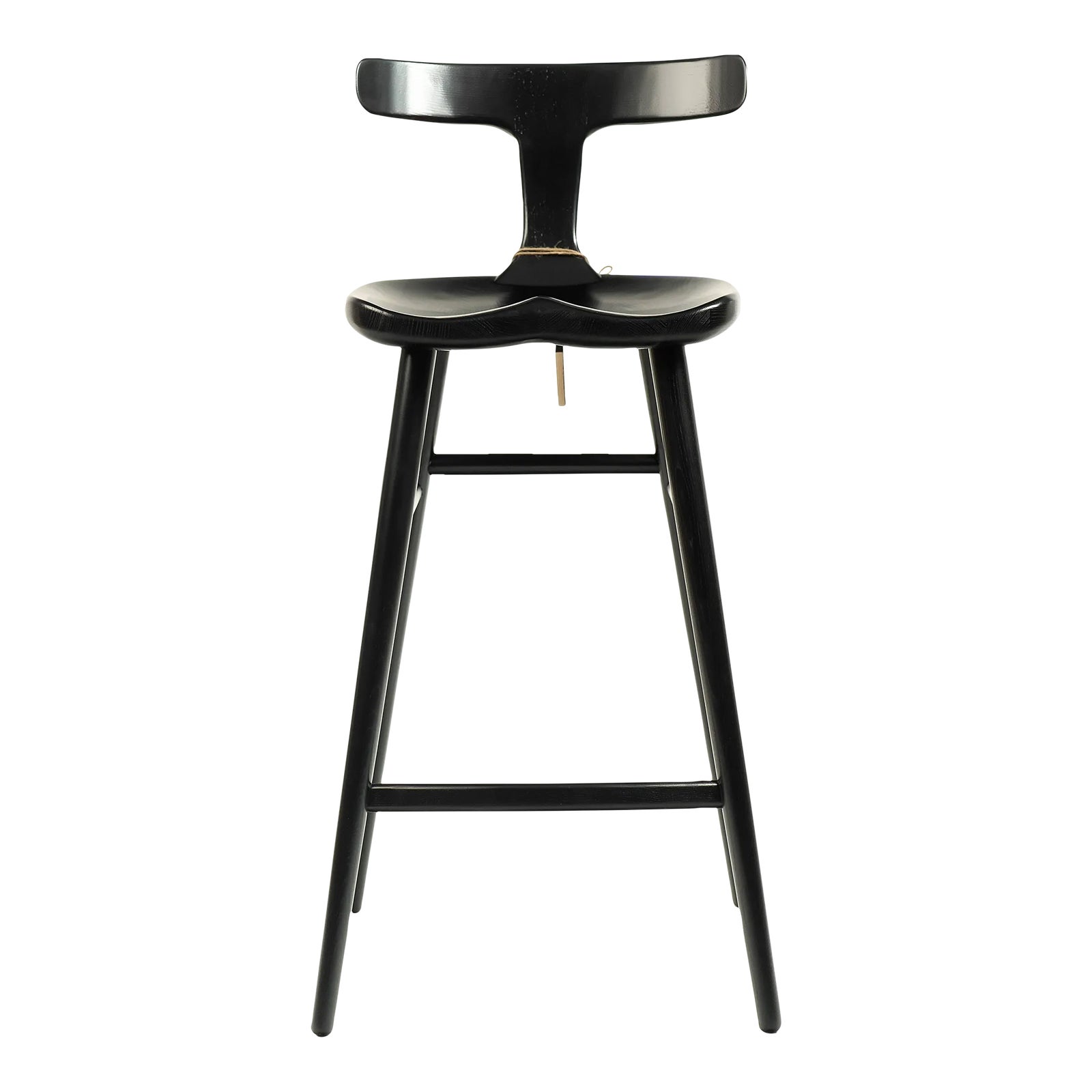 Alma Bar Chair With Back | Chairish