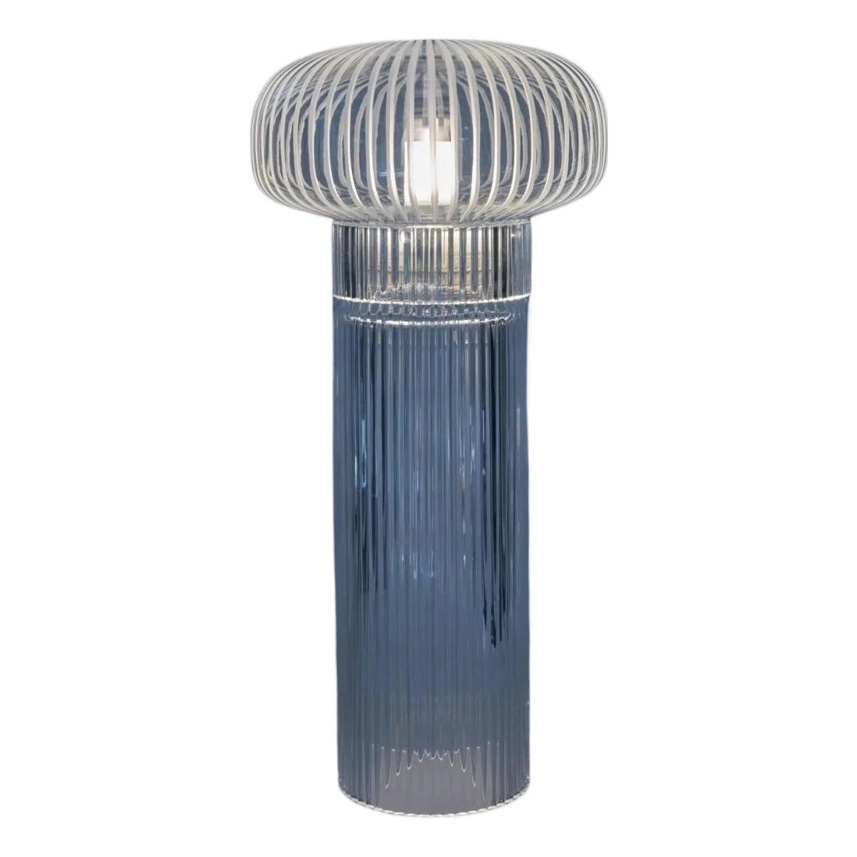 Pure Crystal Glass Onna Clear Piccolo Table Lamp by Studio Bojola ...