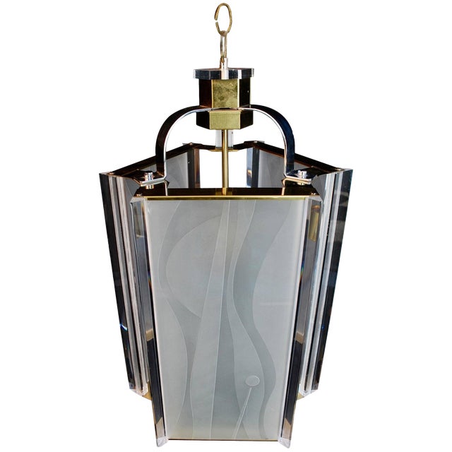 Modern Light Design and Signed by Fredrick Ramond | Chairish
