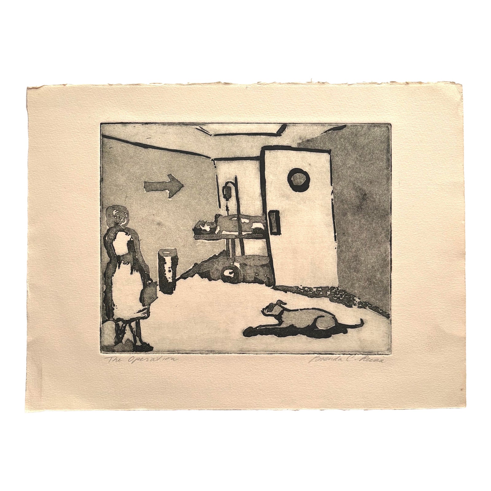 The Operation, Created by the Artist Brenda O'Steen. | Chairish