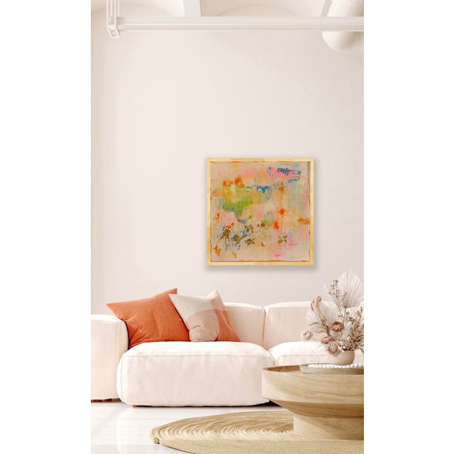 "Day Tripping" Abstract Landscape Painting by Amy Calandra | Chairish