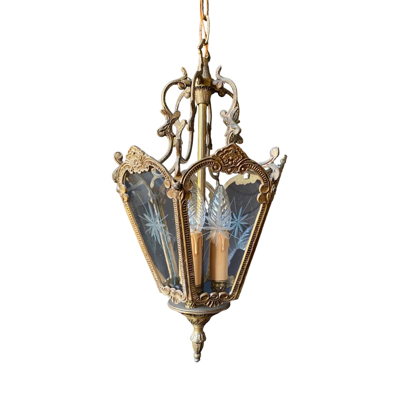 Vintage Italian Hanging Light, 1930s | Chairish