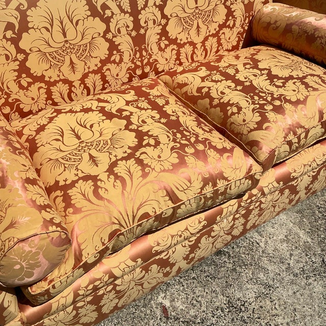 Vintage Regency George Smith Knole Sofa | Chairish