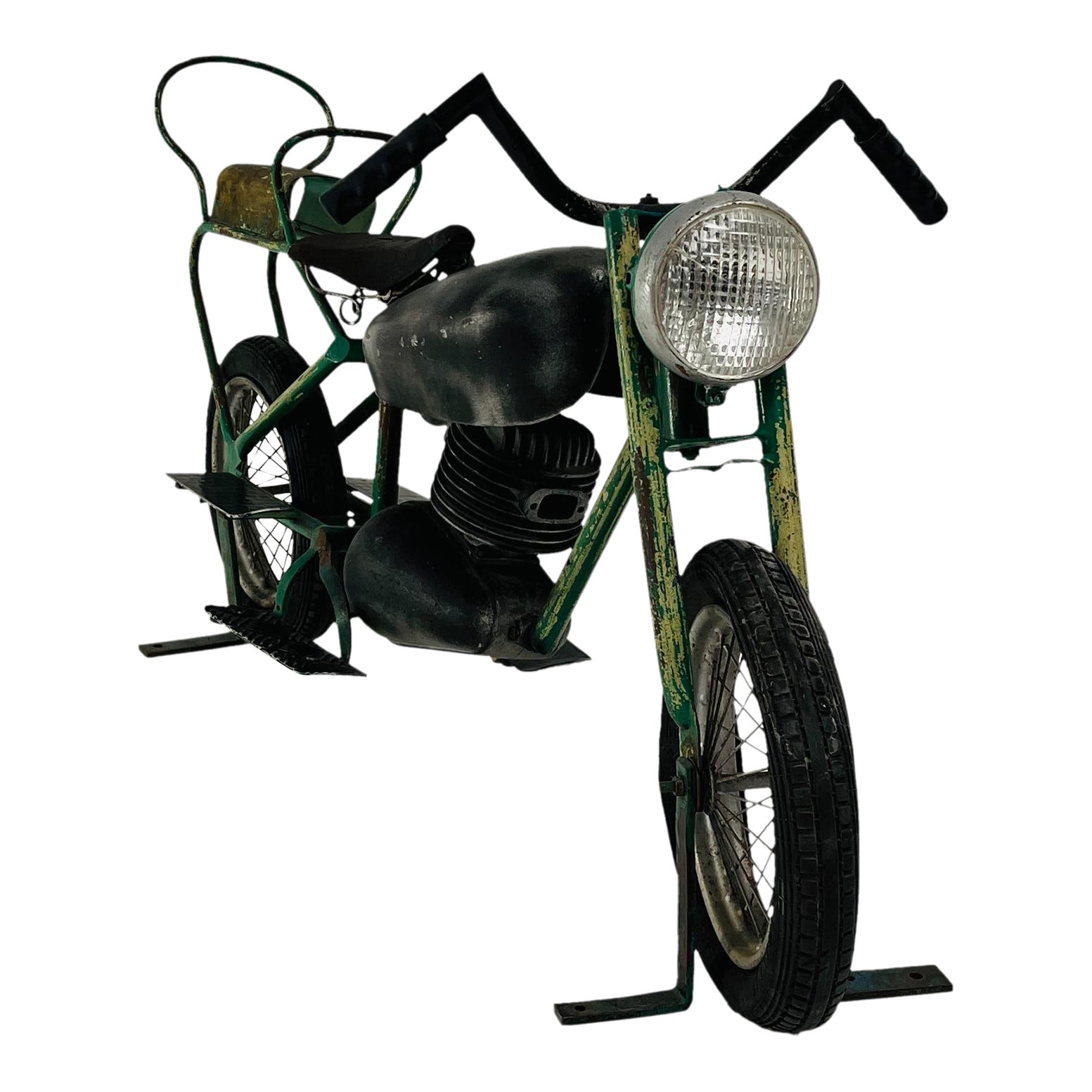 Antique Merry-Go-Round Motorcycle – A Collector’s Gem | Chairish