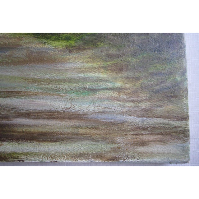 Southern Landscape Painting, Signed | Chairish