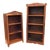 Vintage Rustic Folk Art Handmade Cedar Bookcase Shelf - a Pair | Chairish