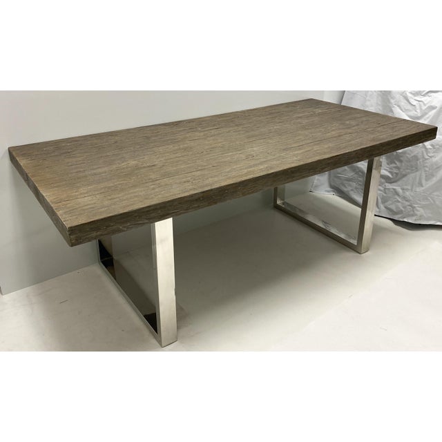 Farmhouse Modern Dining Table by Bernhardt Furniture | Chairish