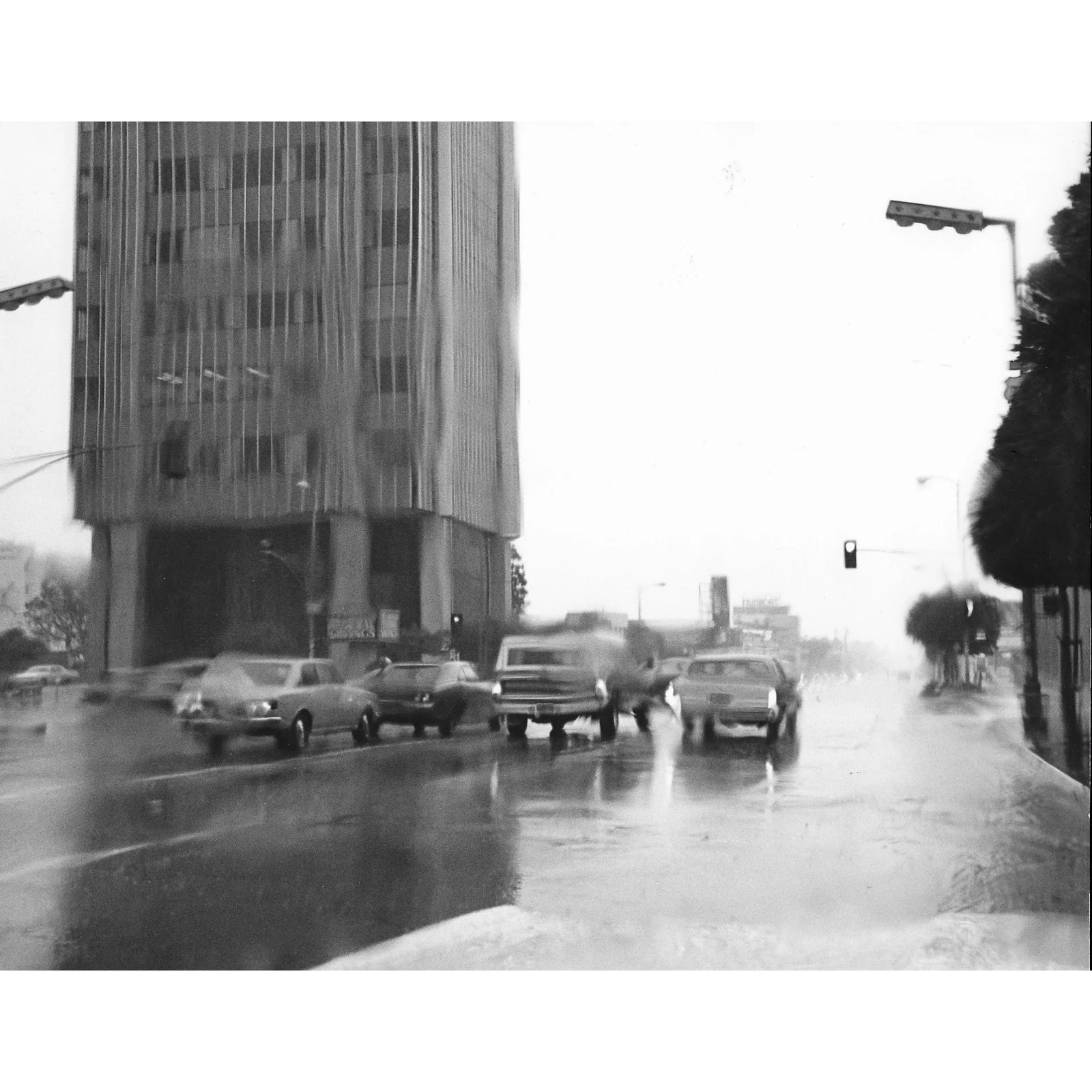 1978 Hollywood and Vine Rain by Don Ware | Chairish