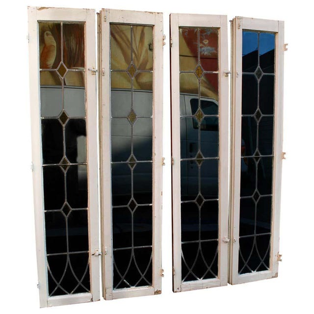 1920s American Classical Tall Windows - Set of 4 | Chairish