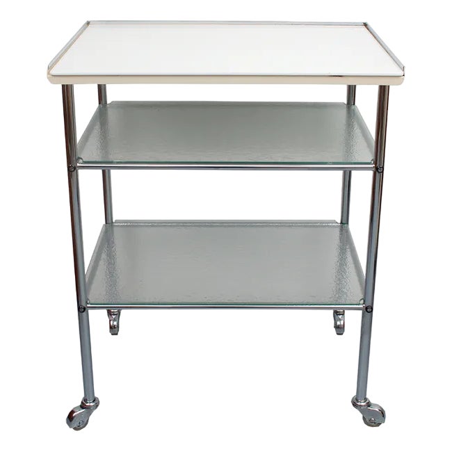 Vintage Silver Trolley, 1965 | Chairish