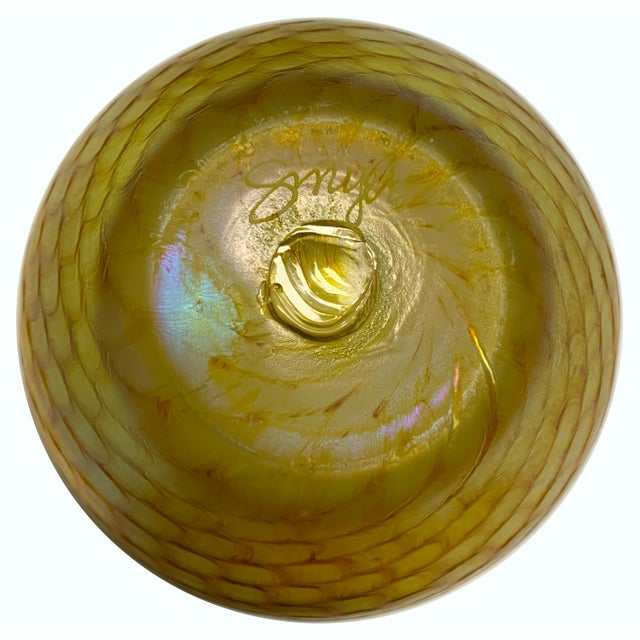 Modern Art Glass Hand Blown Vase Chairish