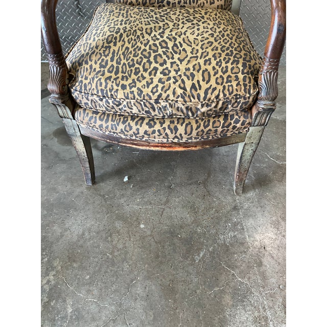 Pair of Antique French Consulate Style Fauteuil Chairs | Chairish