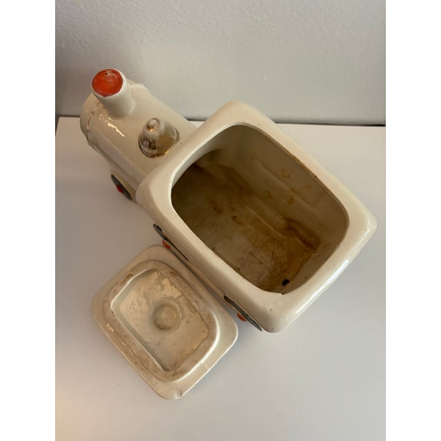 Vintage American Bisque - Train Engine Cookie Jar | Chairish