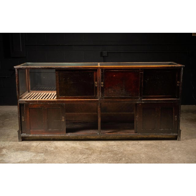 Early 20th Century Antique Mercantile Display Case | Chairish