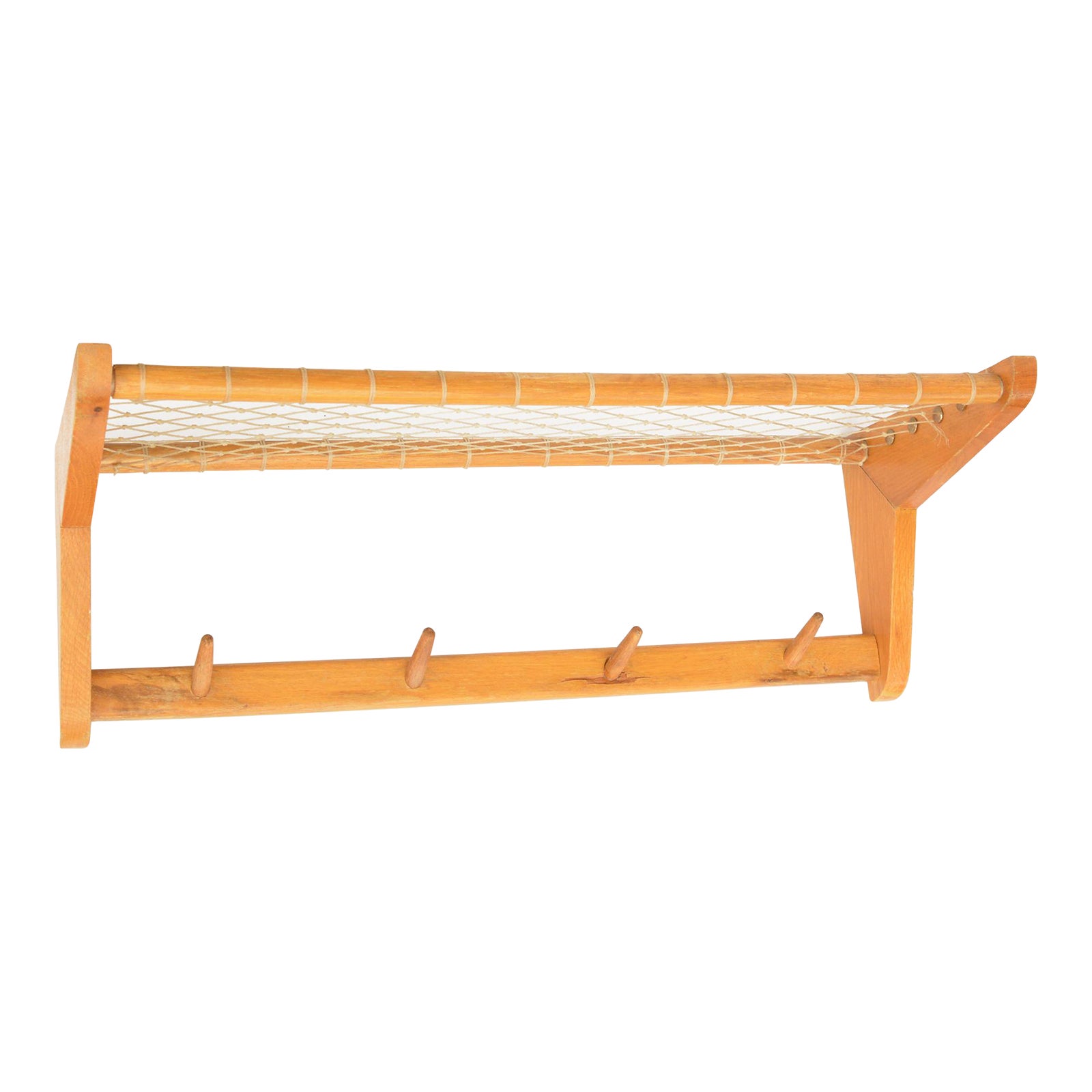 1960s Brusel Style, Oak Hall Hanger, Czechoslovakia | Chairish