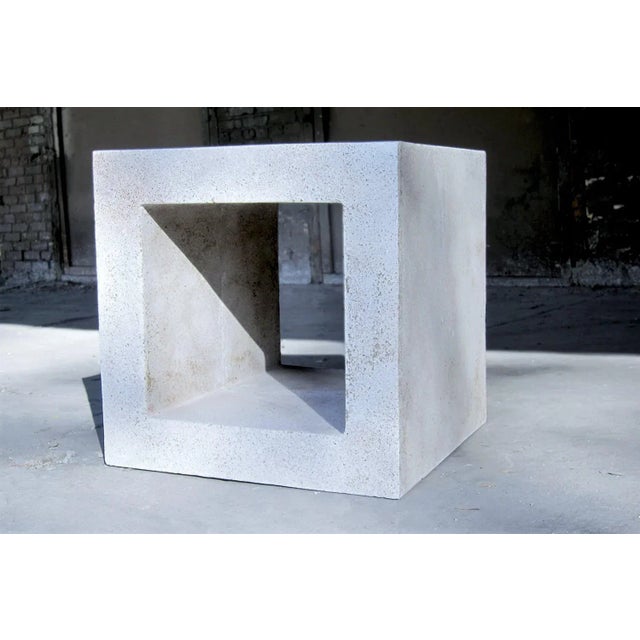 Cast Resin 'Ray' Table, Natural Stone Finish by Zachary A. Design ...