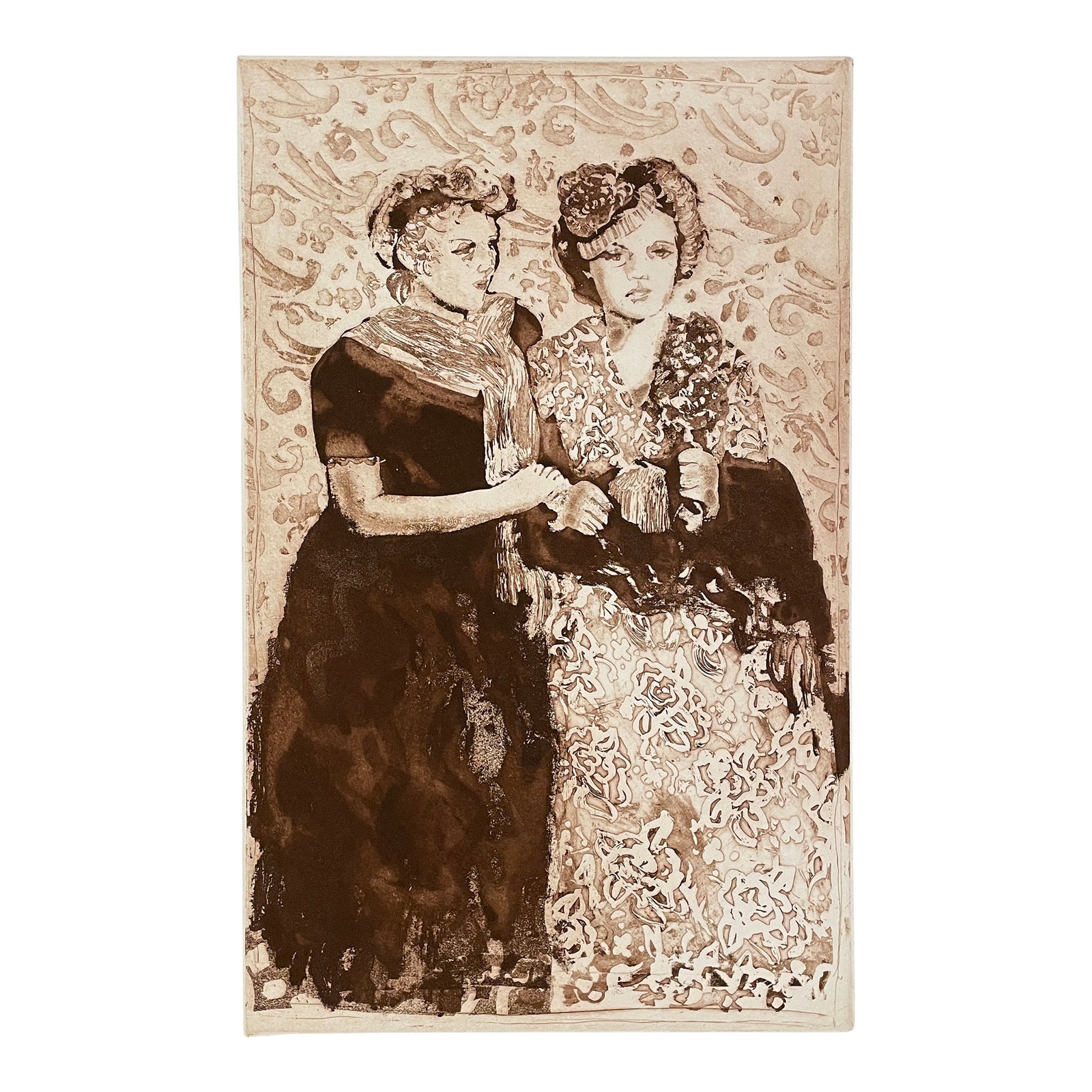 1998 Ann Chernow Everything's Coming Up Roses Etching | Chairish