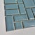 Vintage Blue Japanese 1960s Wall Tile, 13 Sq Ft Lot - 12 Piece Set, 78 ...