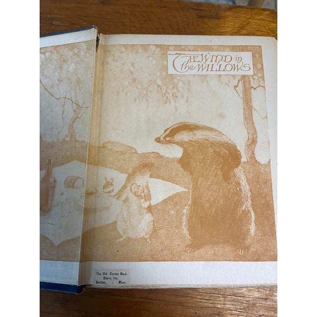 1913 the Wind in the Willows Kenneth Grahame Antique Hardcover Book 1st ...