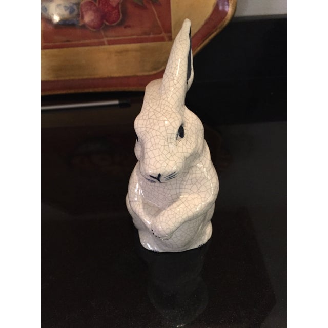 Dedham Pottery Bunny Rabbit | Chairish