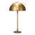 Merlin Metal Rounded Table Lamp, Antique Brass | Chairish