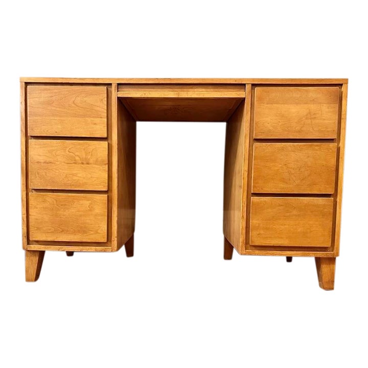 Conant Ball Solid Birch Writing Desk by Leslie Diamond | Chairish