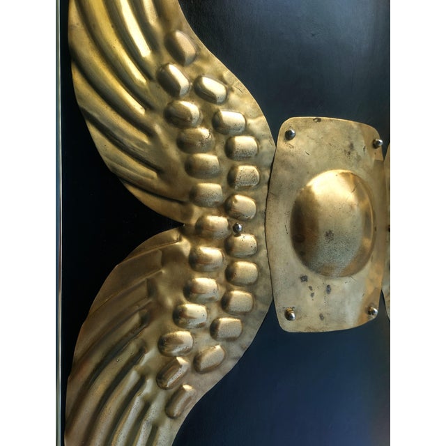Custom Made Massive One of a Kind Brass Wings Decorative Sculptural ...