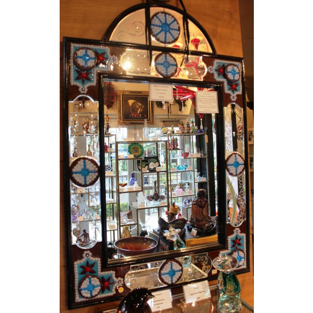 Fratelli Barbini - Millefiore Venetian Mirror | Chairish